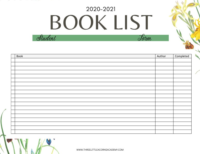 Homeschool Planner